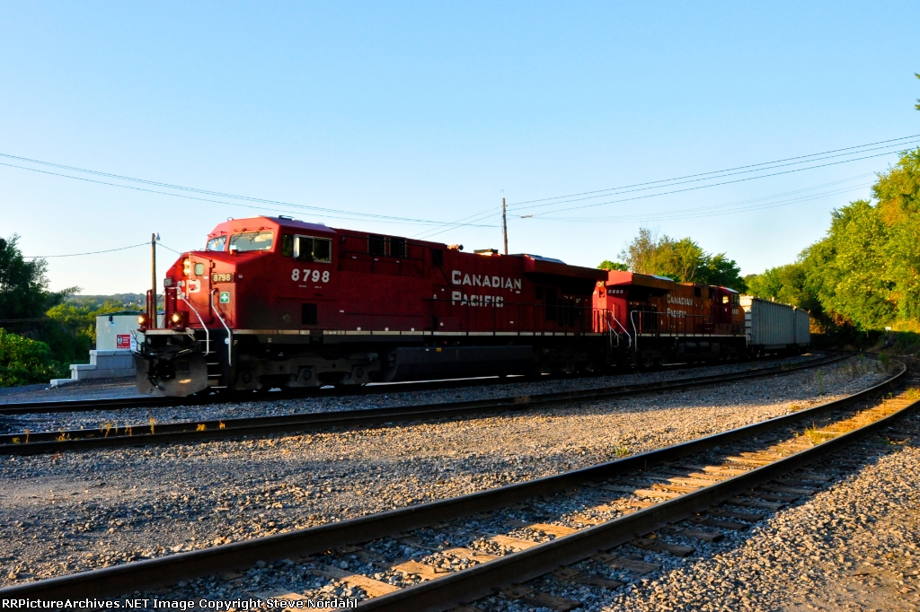 CP-257/39Z arrival at Taylor, Pa.